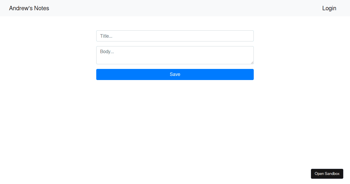 React Redux Firebase Codesandbox