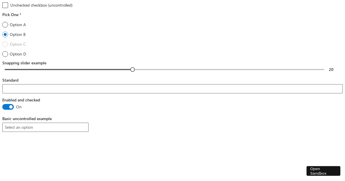 Microsoft Fluentui Codesandbox React Template Codesandbox