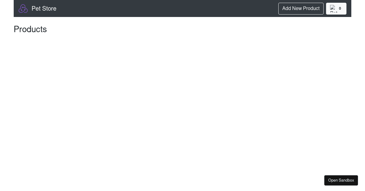 React Redux Codesandbox 