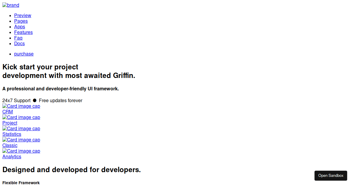 Nothing - Codesandbox