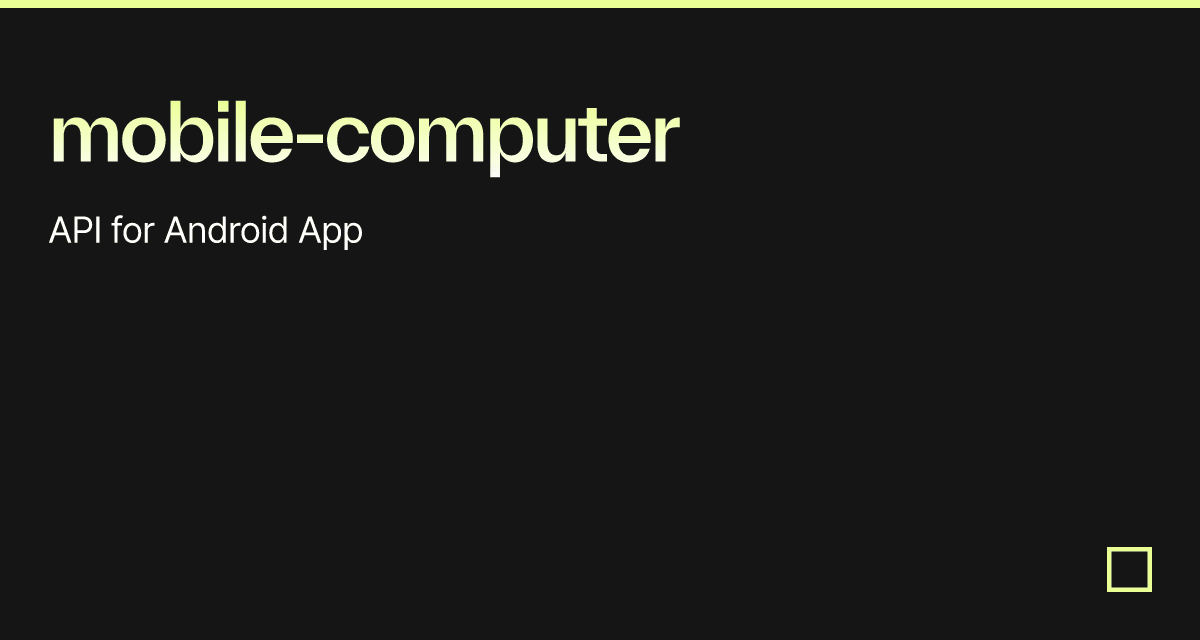 mobile-computer - Codesandbox