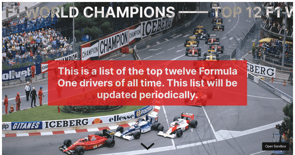 f1-champions - Codesandbox