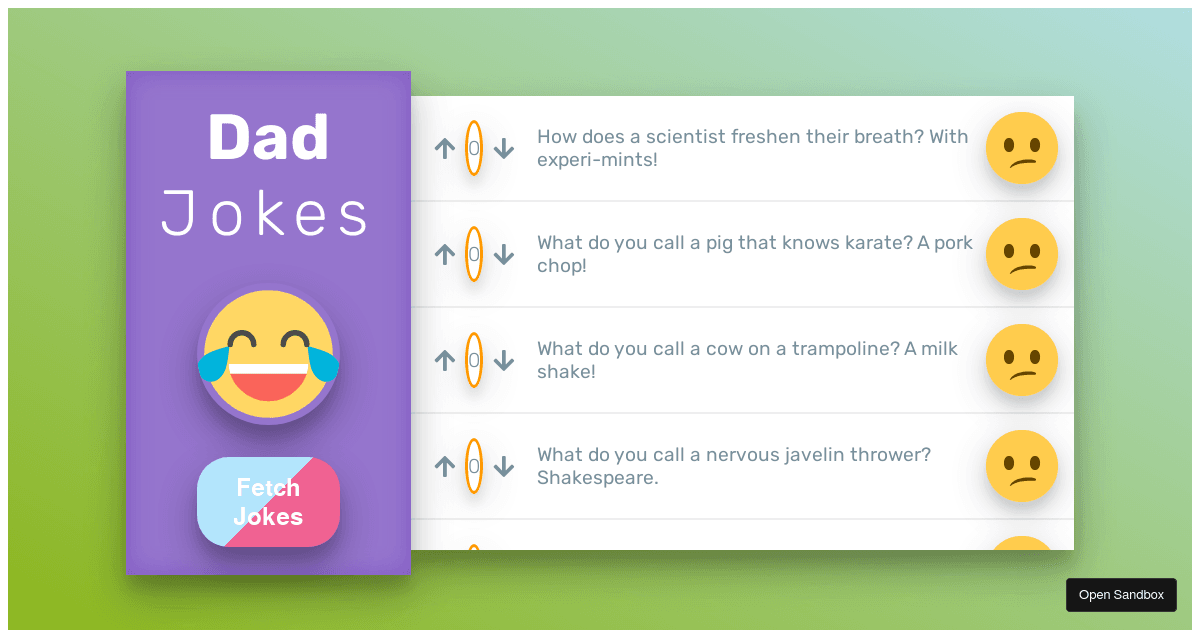 moturi9/DAD-JOKES-APP - Codesandbox
