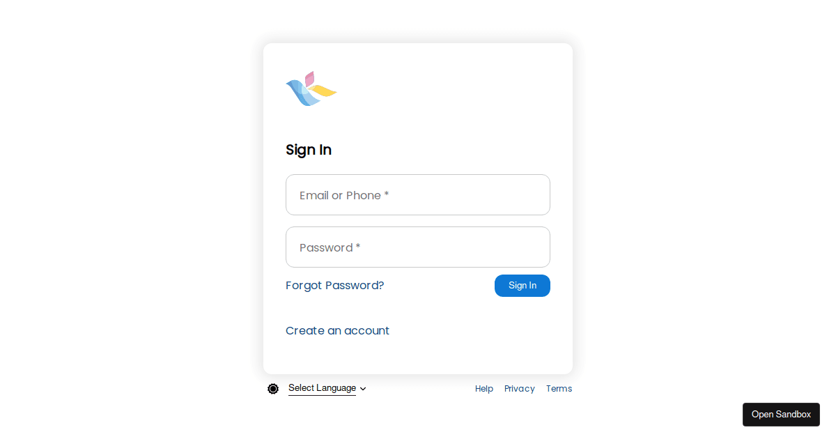 Kidsloop Authentication - Codesandbox