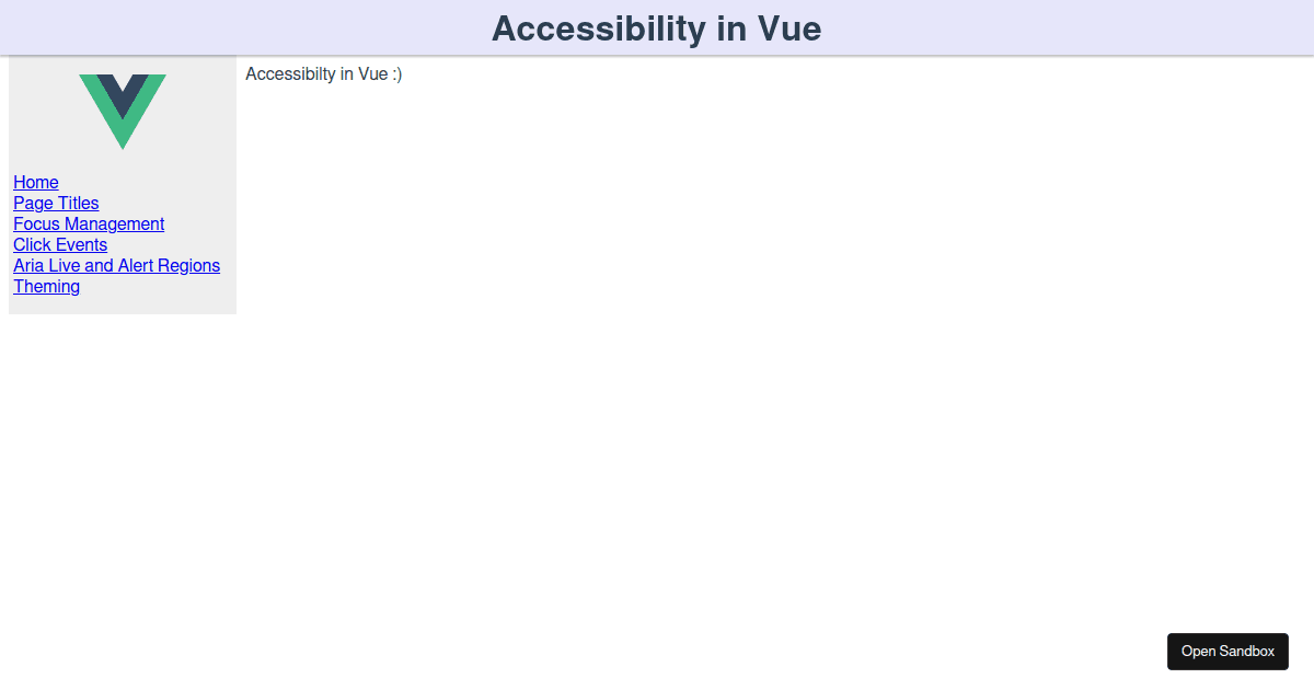 accessible-vue (forked) - Codesandbox