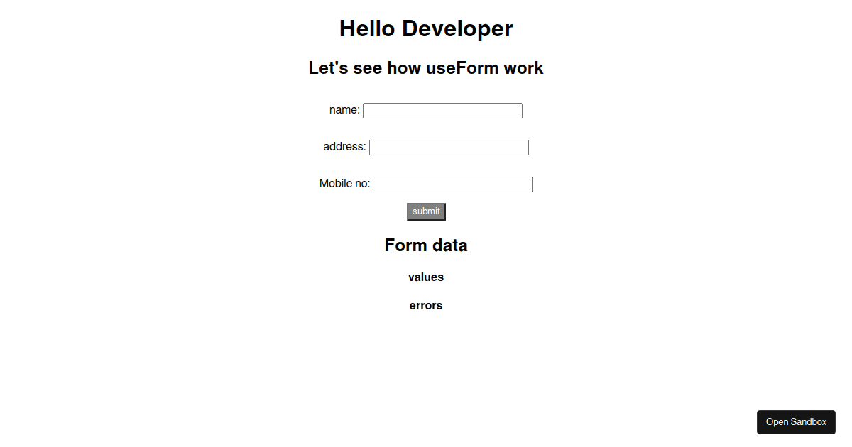 GaneshKathar/React-Custom-hook - Codesandbox GaneshKathar/React-Custom-hook - Codesandbox