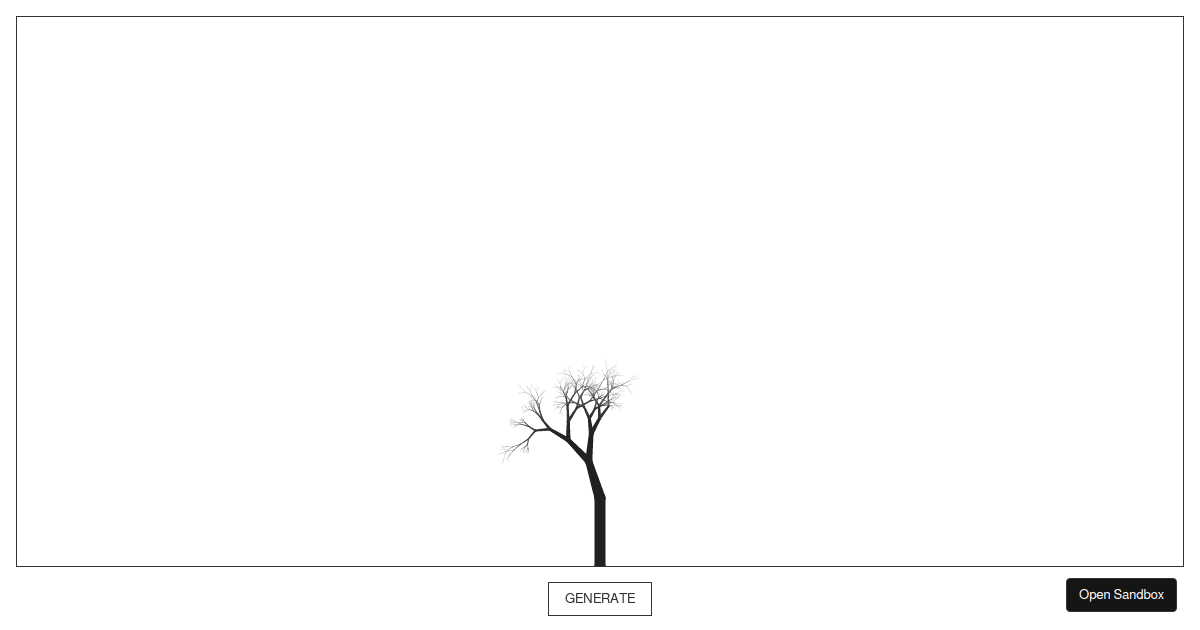 Tree - Codesandbox