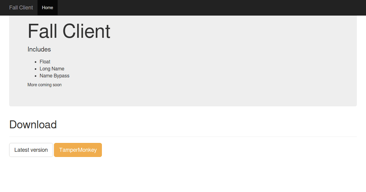 Fall Client - Codesandbox