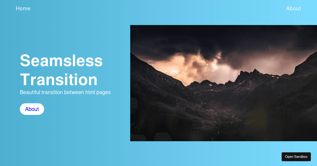 locomotive scroll not working with highway.js (forked) - Codesandbox