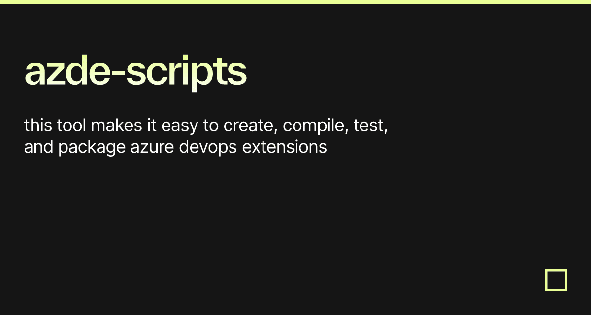 azde-scripts - Codesandbox
