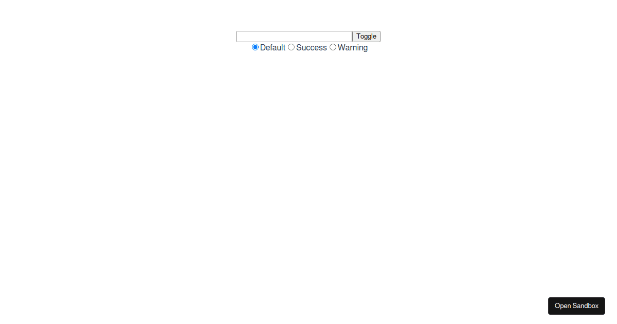 Vue Custom Toasts Codesandbox 7260