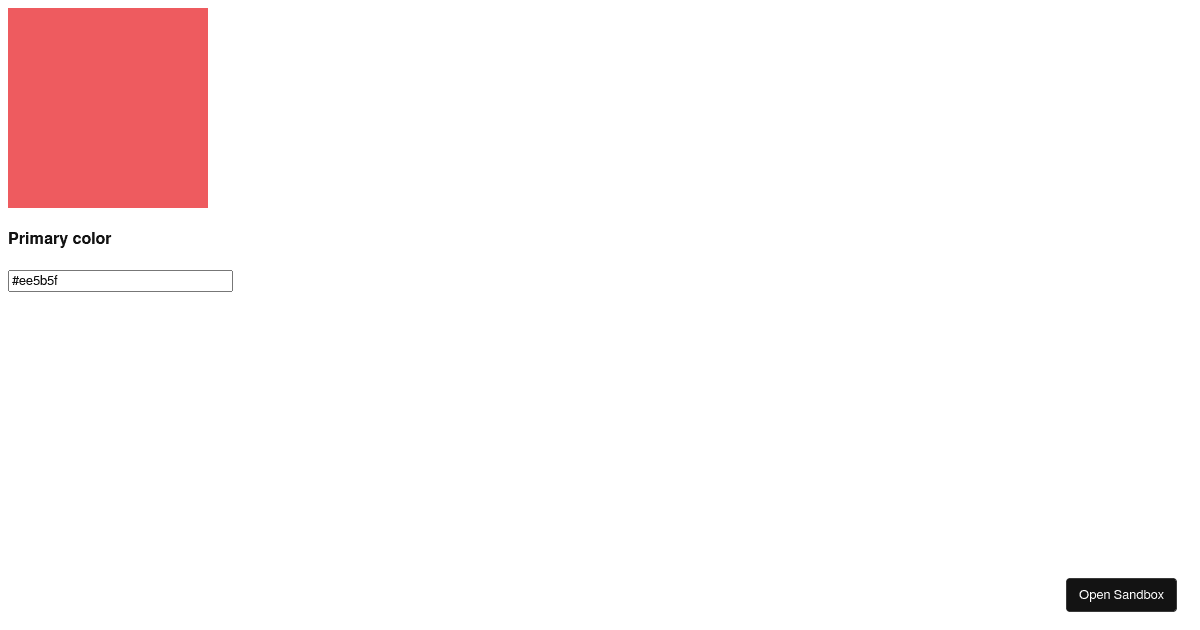 @dash-ui/styles / styles.insertTokens() example - Codesandbox