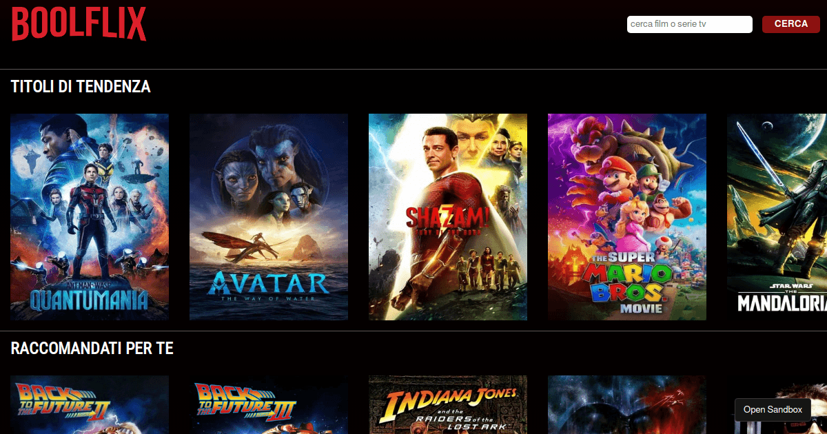 vue-boolflix - Codesandbox