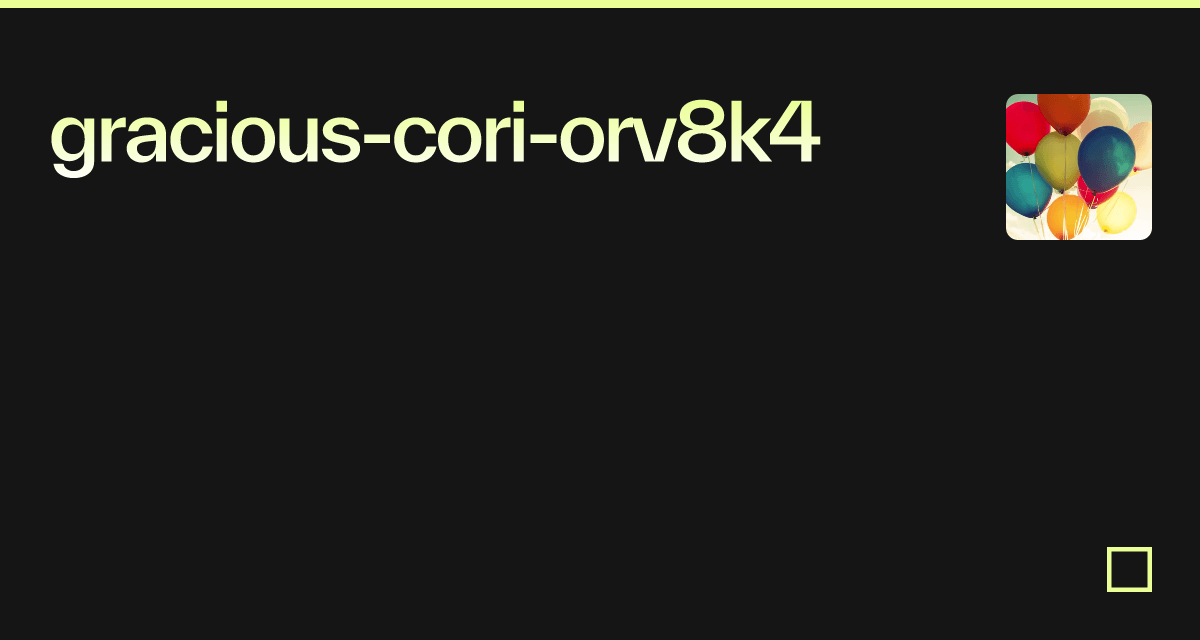 gracious-cori-orv8k4 - Codesandbox