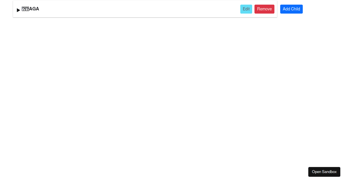 React Sortable Tree Official Sandbox (forked) - Codesandbox
