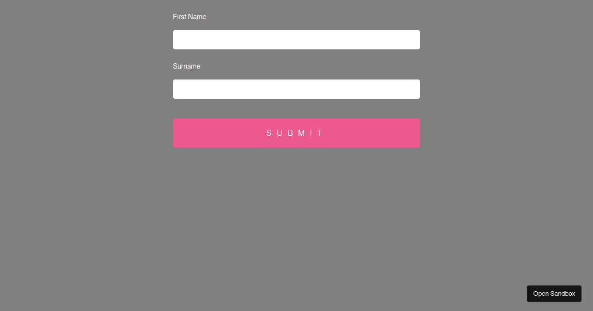 React Hook Form Validationschema Forked Codesandbox 5523