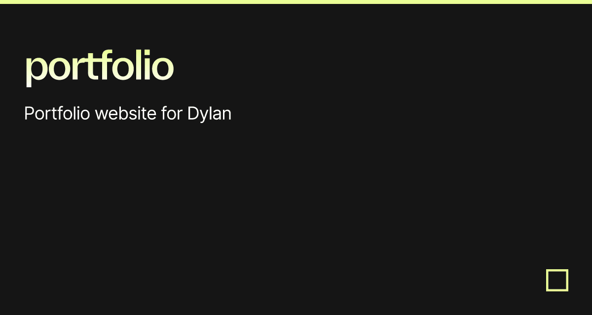 portfolio - Codesandbox