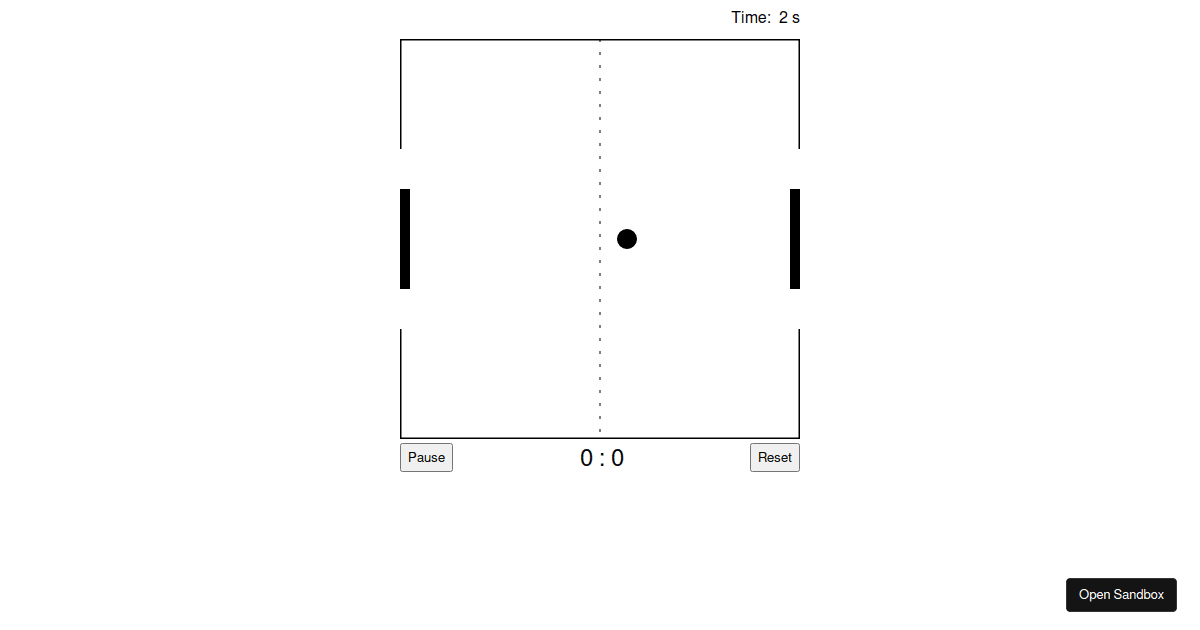 ping-pong - Codesandbox