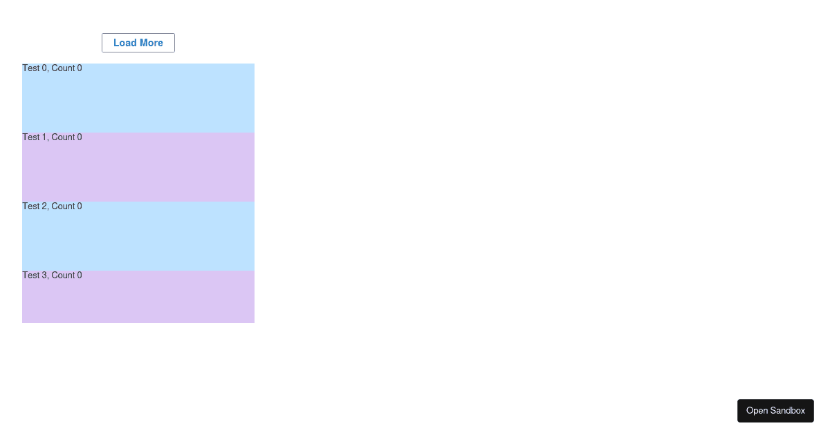 react-dimsum-virtuallist - Codesandbox