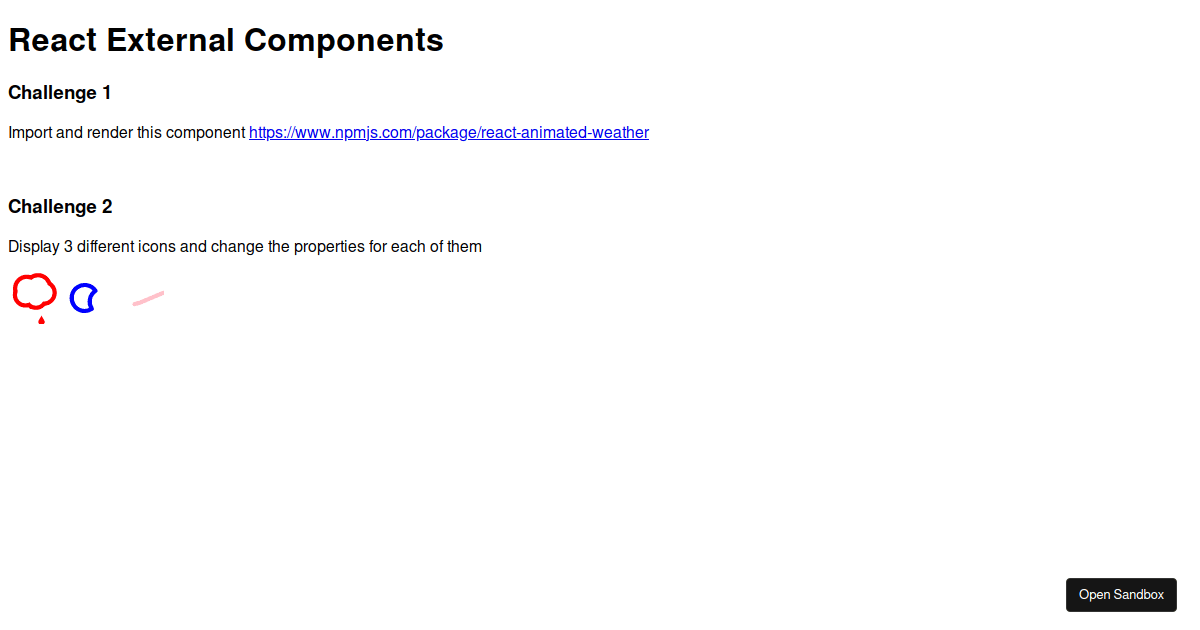 React External Components (forked) - Codesandbox