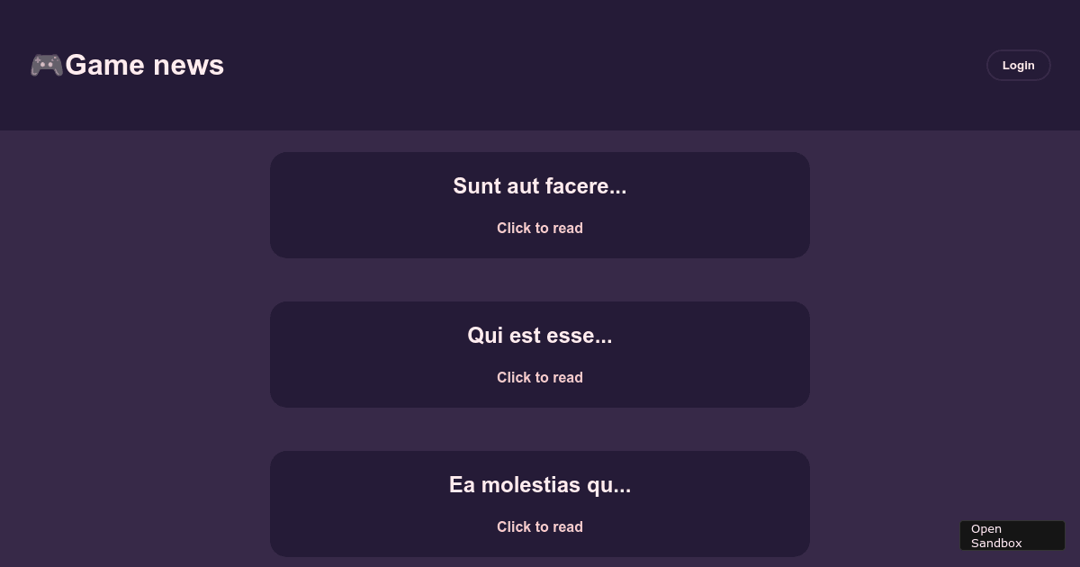 styled-component - Codesandbox
