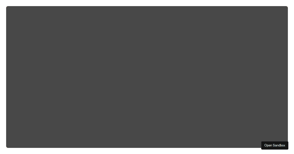 Styled Components Codesandbox