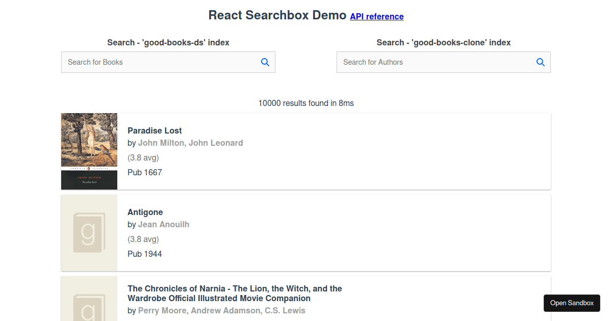 @appbaseio/react-searchbox-with-index-prop - Codesandbox
