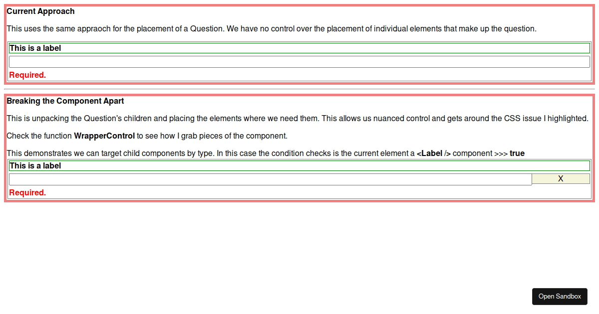 React.Children.map Example (forked) - Codesandbox