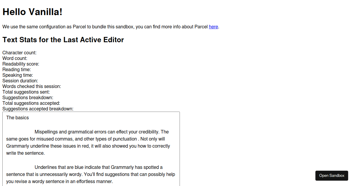 Tone detector - Codesandbox