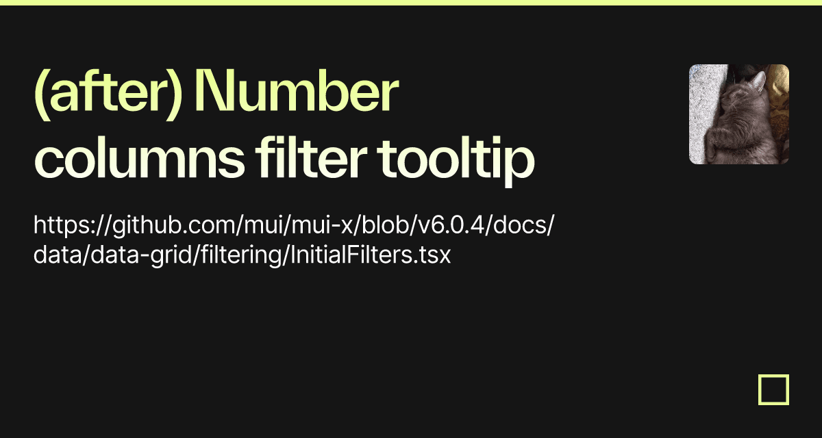 (after) Number columns filter tooltip - Codesandbox