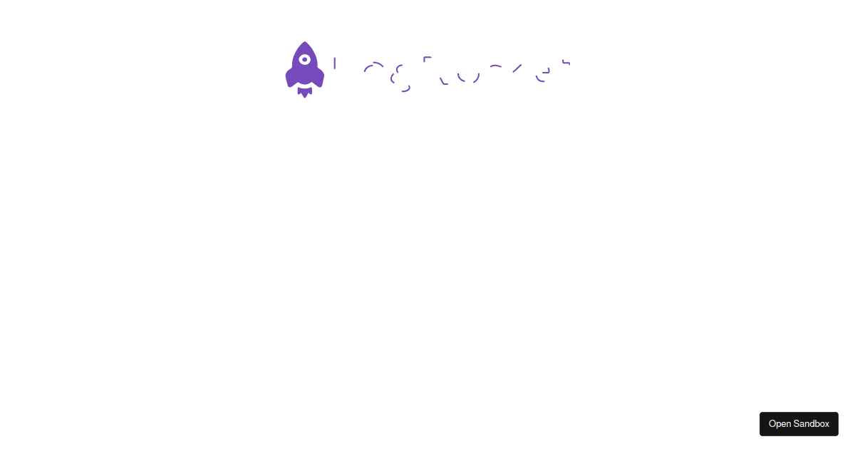 complete logrocket animation (forked) - Codesandbox