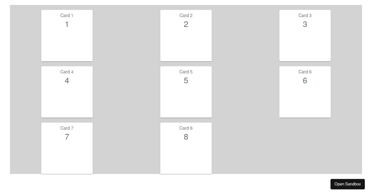 natschoman/react-dnd-mui-cards - Codesandbox