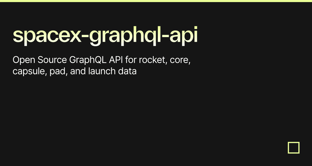 spacex-graphql-api - Codesandbox