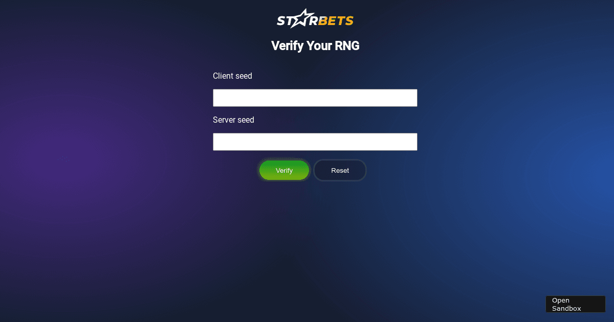 starbets-verify - Codesandbox