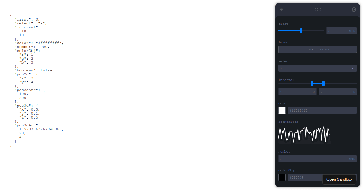 leva-scroll - Codesandbox