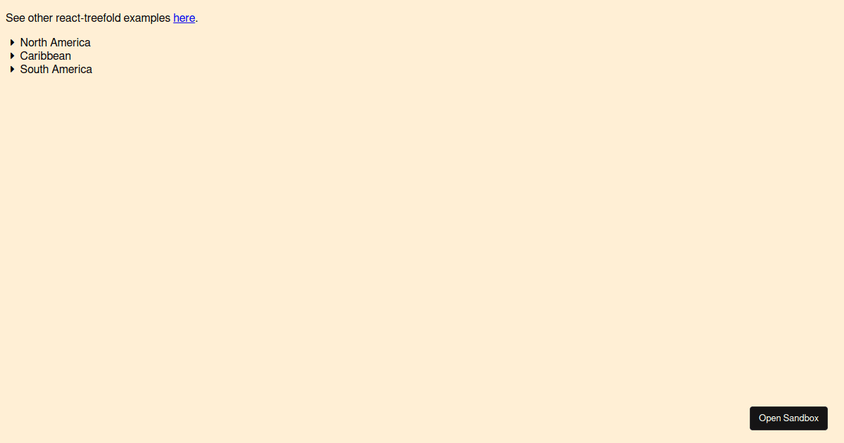 React Treefold With Collapseexpand Animation Forked Codesandbox