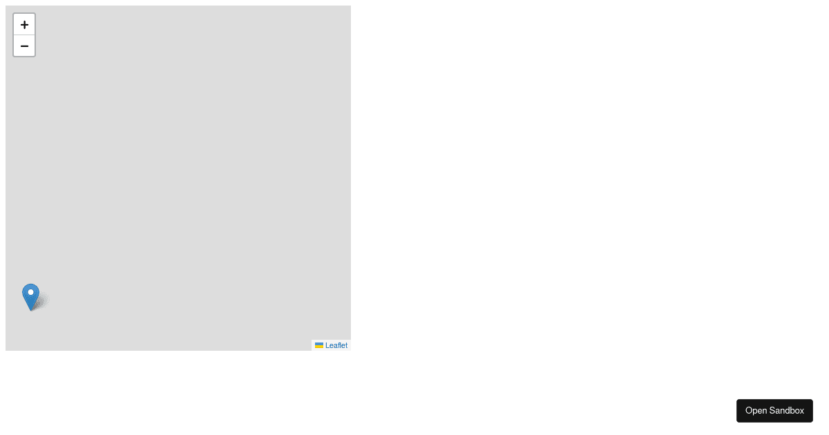 leaflet-map (forked) - Codesandbox