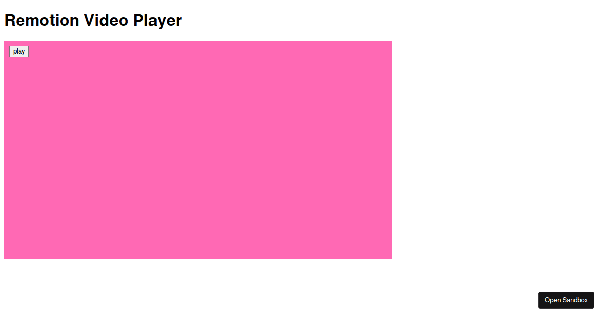 Remotion Car Slideshow 002 - Codesandbox