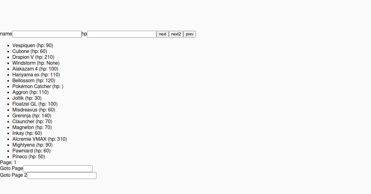 dojo data - Codesandbox