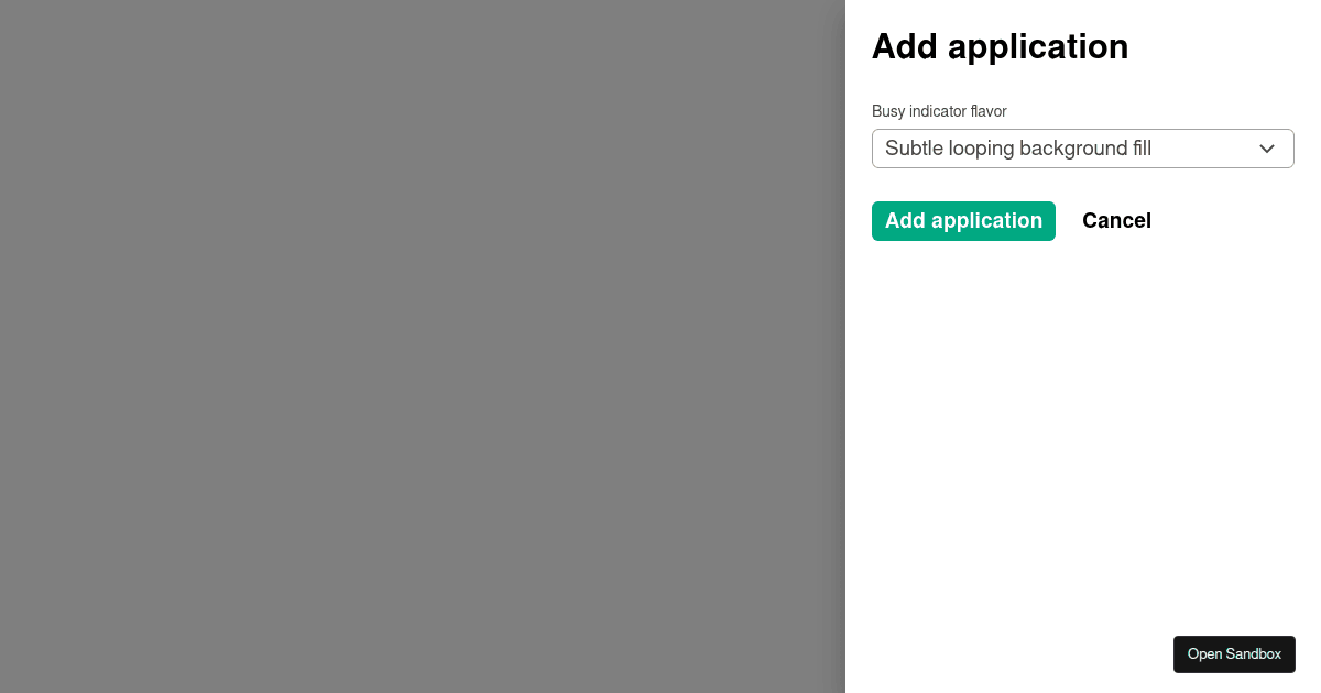 Button Busy Indicator Forked Codesandbox