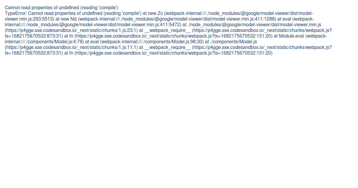 google-model-viewer-nextjs - Codesandbox google-model-viewer-nextjs - Codesandbox