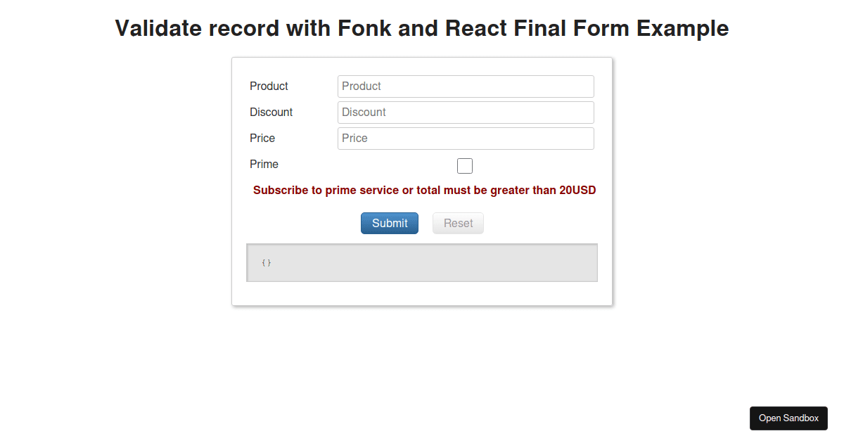validate-record - Codesandbox