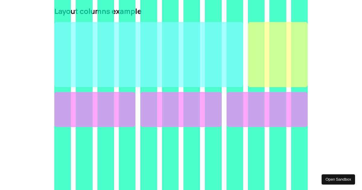 Layout Grid Tutorial Codesandbox