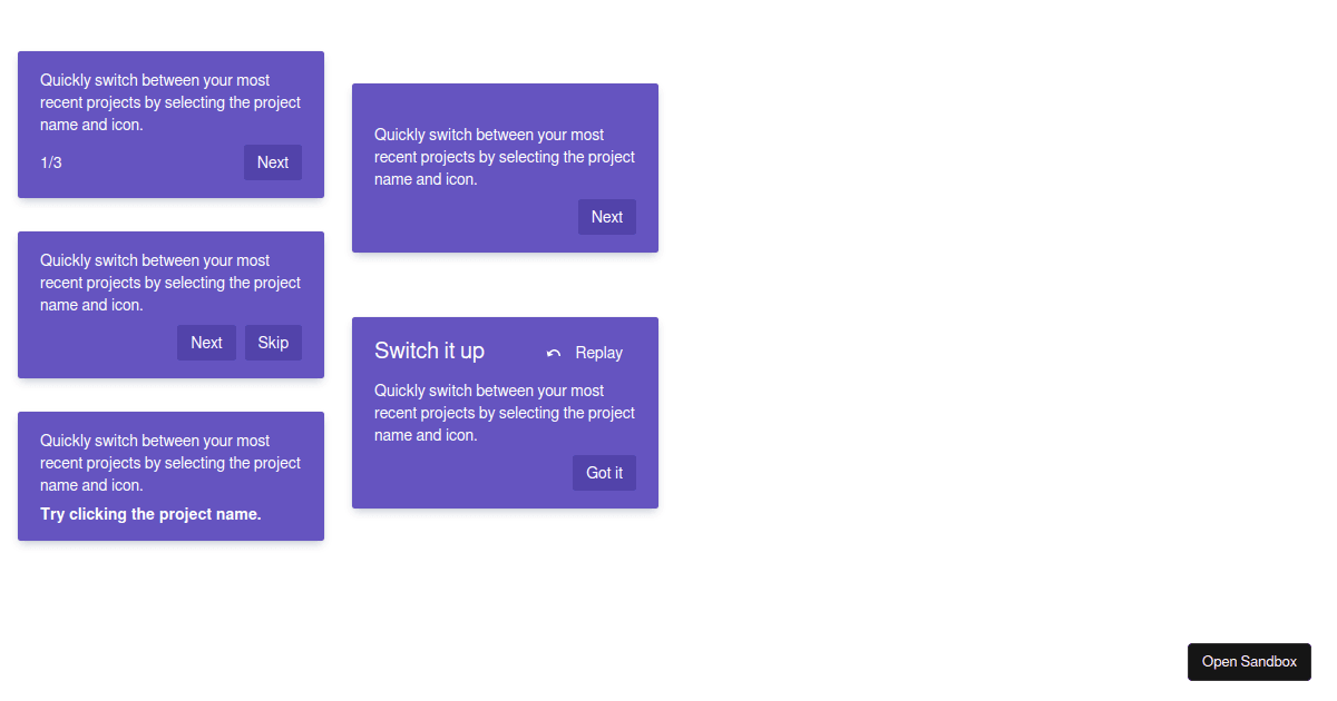 @atlaskit/onboarding-00-different-spotlights - Codesandbox