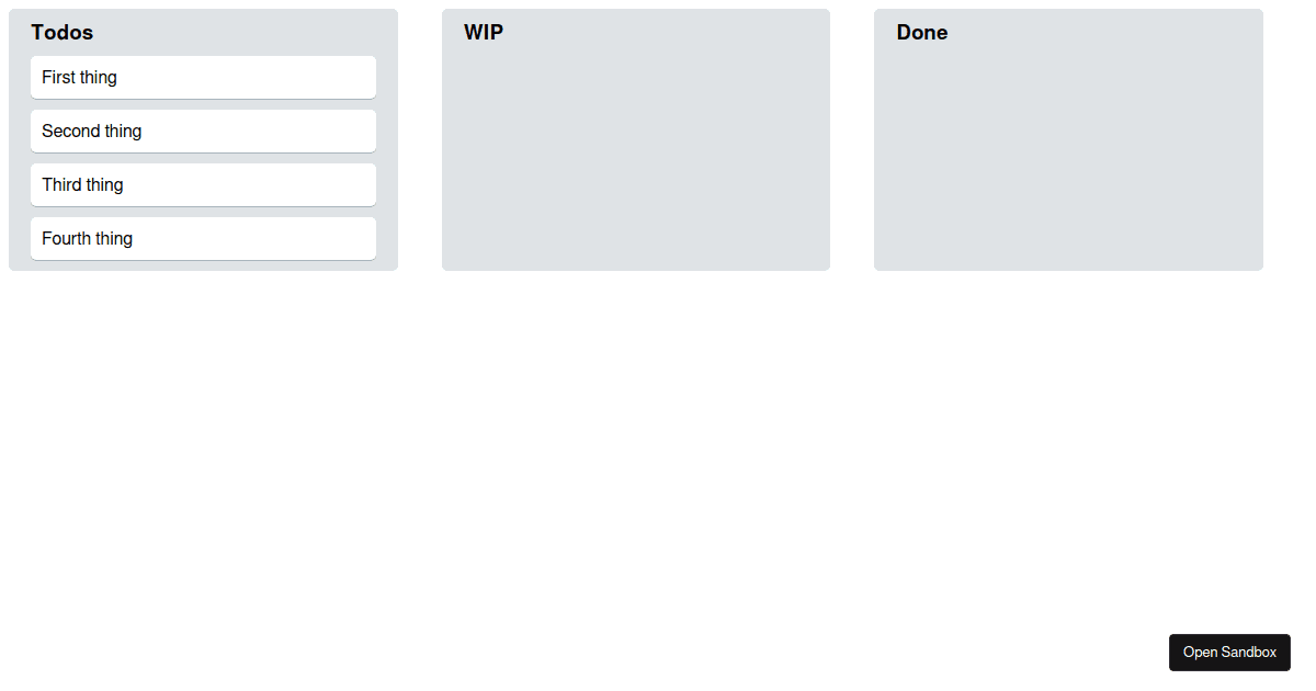 Drag n Drop with React hooks (forked) - Codesandbox