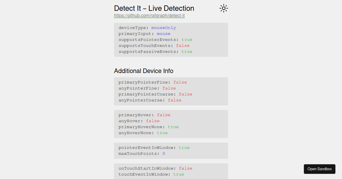 detect-it-demo - Codesandbox