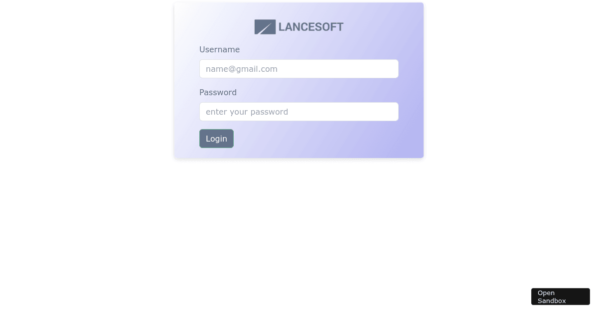 employee - Codesandbox
