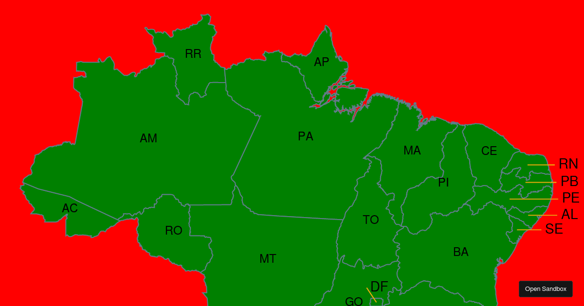 Brazil state map (forked) - Codesandbox