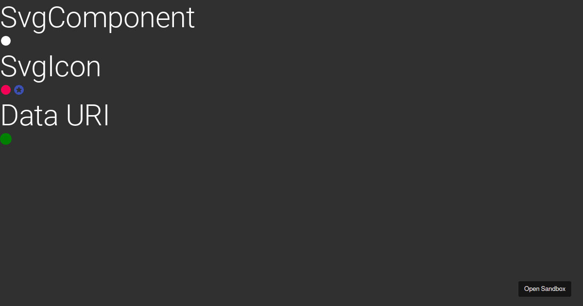 generic SVG as Material SvgIcon (forked) - Codesandbox