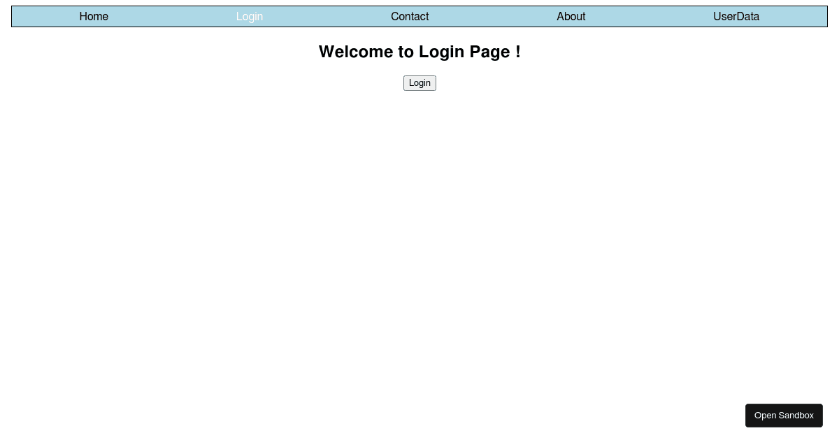 Routing Day-02 - Codesandbox